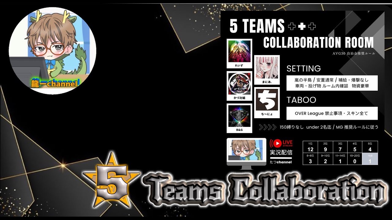 【荒野行動】 5team collaboration𓂃 ≫ クイン1Dayリーグ【JP】 2023.11.23 - YouTube