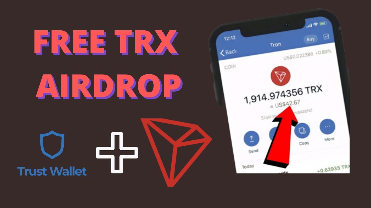 FREE TRX AIRDROP IN TRUSTWALLET || TRON AIRDROP IN HINDI - YouTube