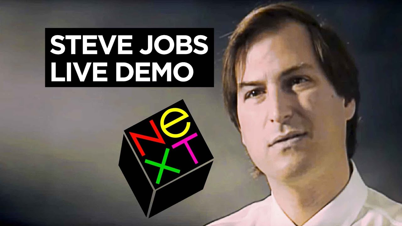 Rare Video Of Steve Jobs Demonstrating The NeXTSTEP Operating System ...