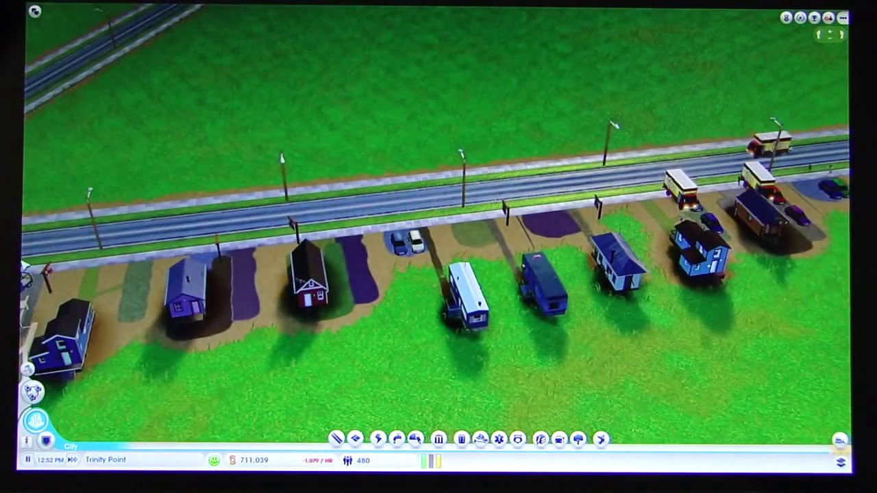 SimCity (Part 13) - Turning on the power! (PandaLeeGames) - YouTube