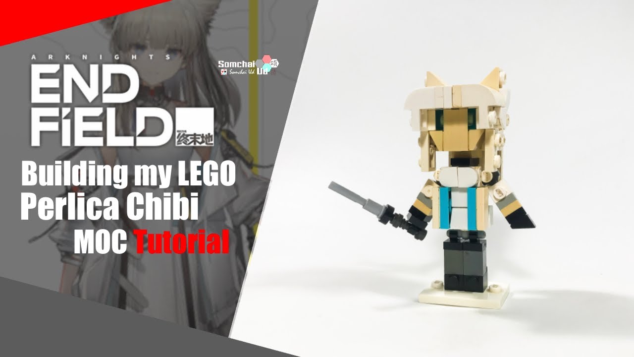 LEGO Arknights: Endfield Perlica Chibi MOC Tutorial | Somchai Ud - YouTube