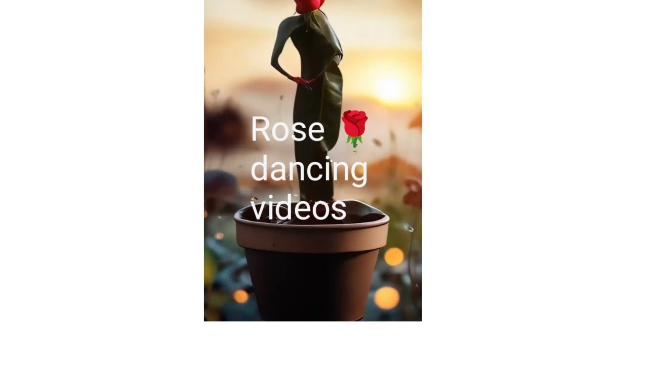Rose 🌹 dancing videos - YouTube