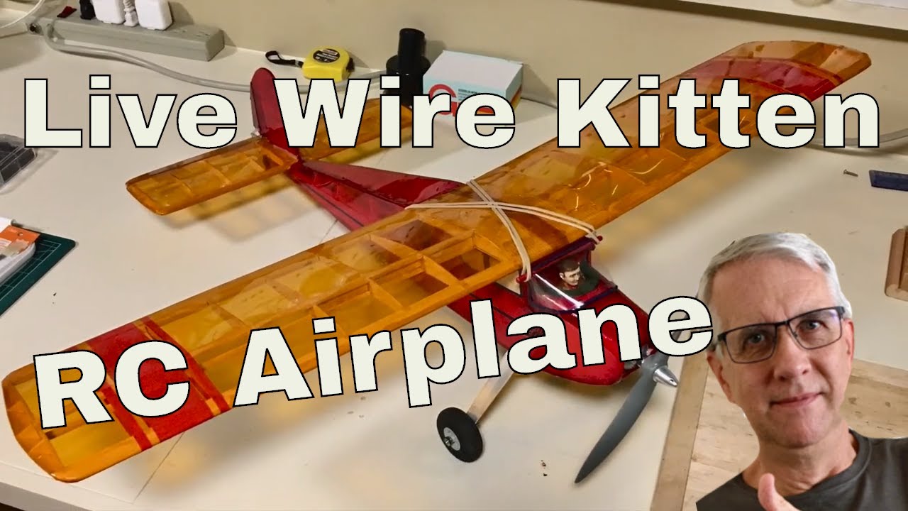 Live Wire Kitten RC Model Airplane | Hal deBolt - YouTube