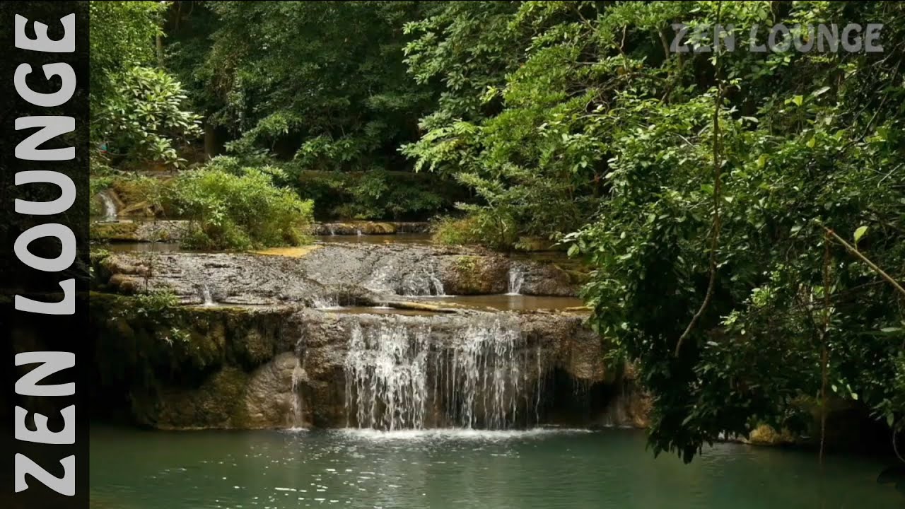 Sleep with Relaxing Waterfall Sound from Japanese Zen Garden | Zen ...