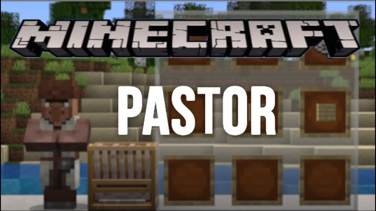 COMO HACER UN ALDEANO PASTOR MINECRAFT - YouTube