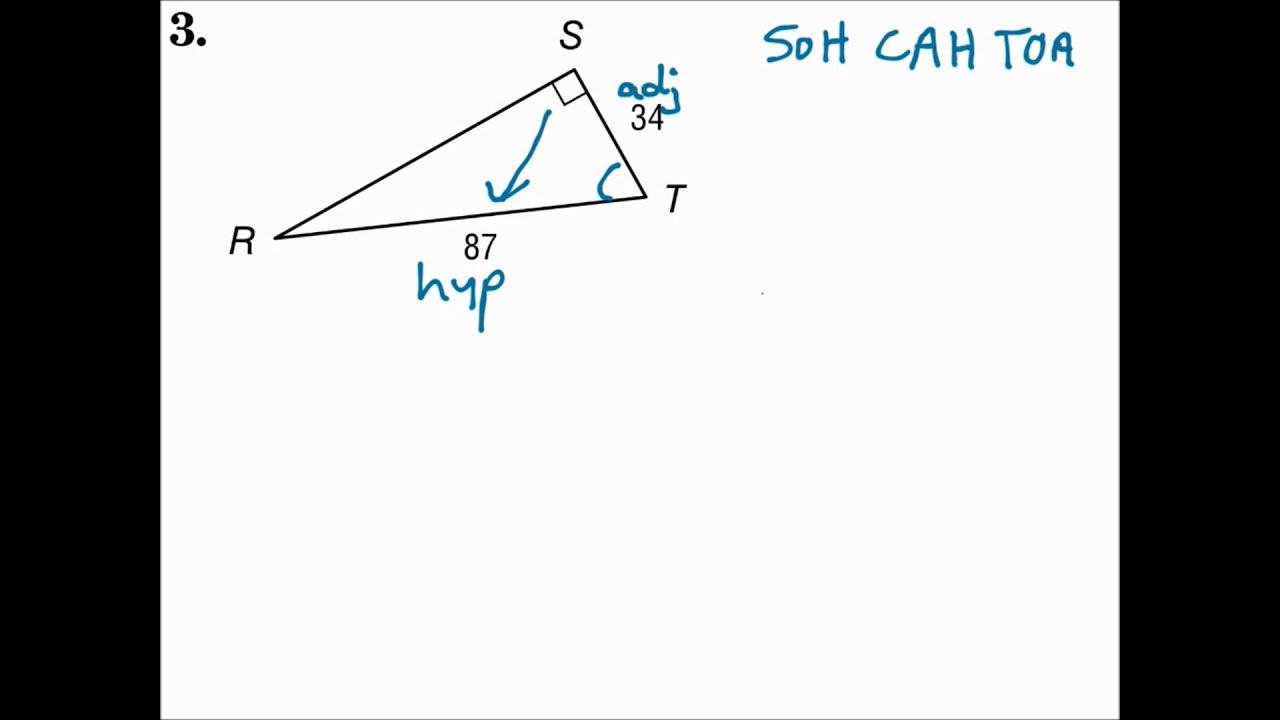 Geometry 8.4 Trigonometry part 2 of 2 - YouTube