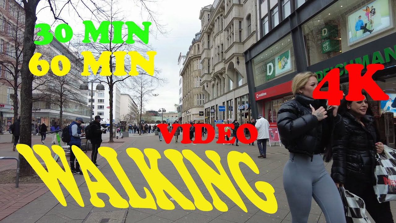 video , walking video in germany 60fps (4K) My walk - YouTube