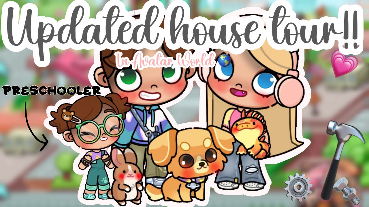 Updated house tour!! *new preschooler bedroom!* || Avatar World 🌎 ʕ •ᴥ ...