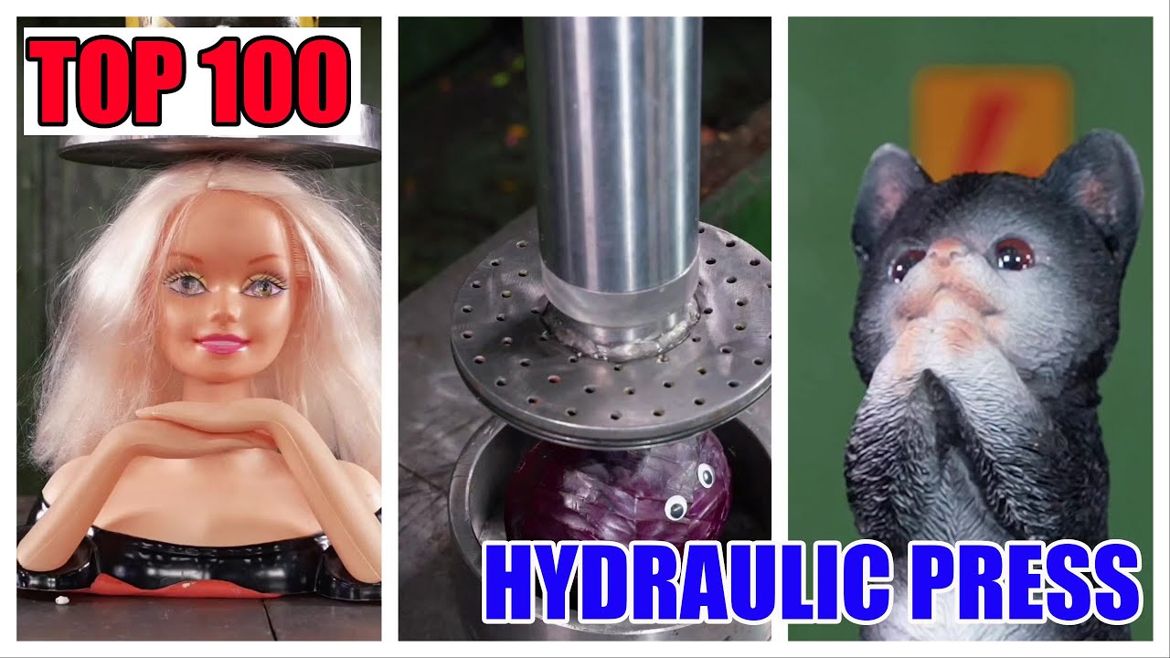 Top 100 Most Satisfying Hydraulic Press Crushes | Ultimate Crushing ...