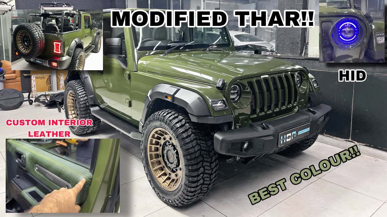 Mahindra Thar 2022 Modified