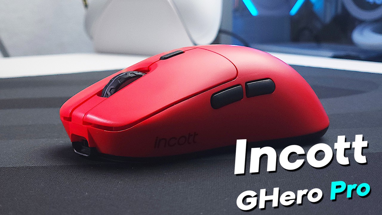 Um mouse muito bem feito pelo preço! Incott GHero Pro Review PT-BR ...