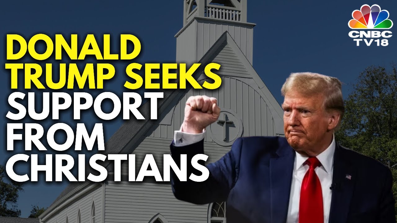 Former President Donald Trump Backs Christian Values In Campaign ...