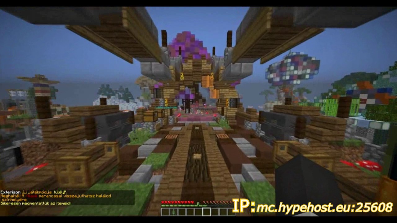 WarriorCraft - Szerver Bemutató! "A nagy visszatérés" - YouTube