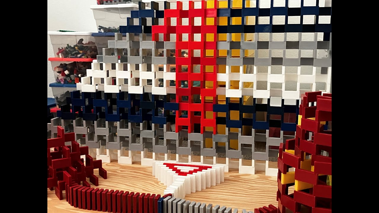 Domino Rally 1 (7,000 Dominoes!) (100 Sub Special!) - YouTube