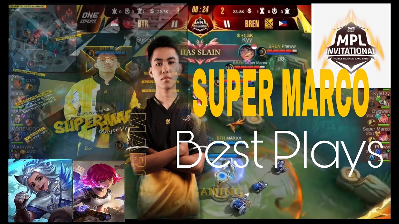 The Best of SUPER MARCO from MPLI2022 | Best Plays - YouTube