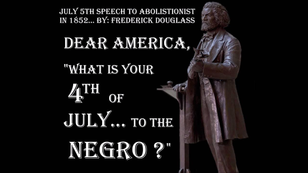 Frederick Douglass The Meaning of the 4th of July to the Negro full ...
