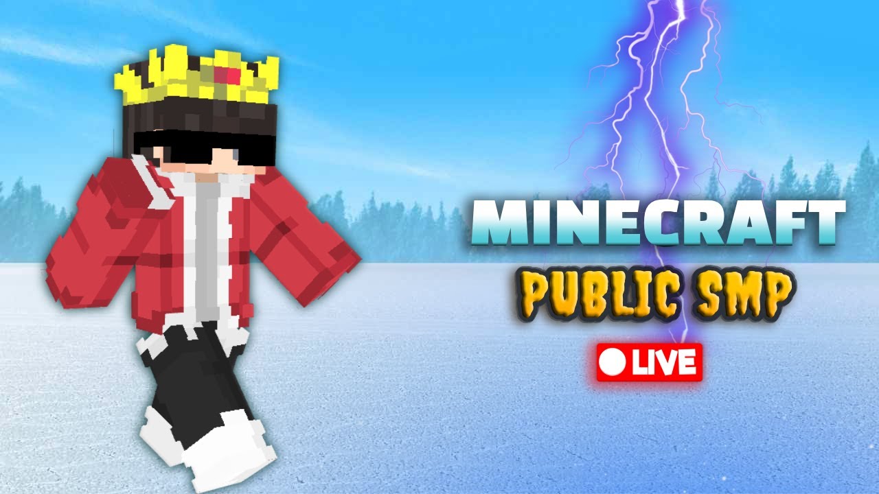Minecraft SMP LIVE || PUBLIC SMP 24/7 JAVA + BEDROCK | THE HEAD HUNT ...