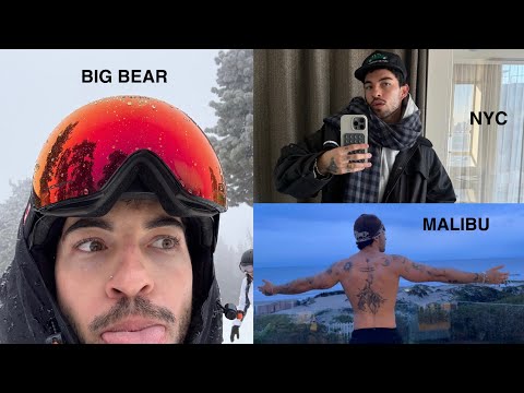 HOLIDAY VLOG (SKIING + NYC + NEW YEARS IN MALIBU)