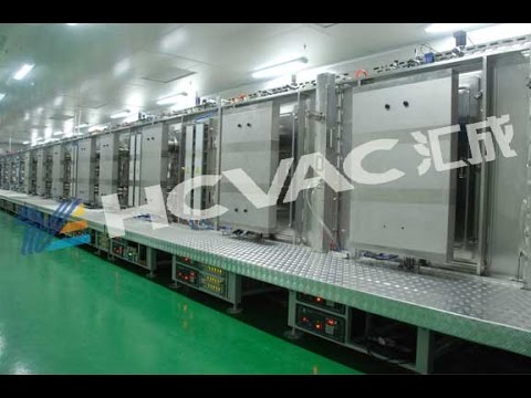 Magnetron sputtering coating production line for mirror,glass,plastic ...