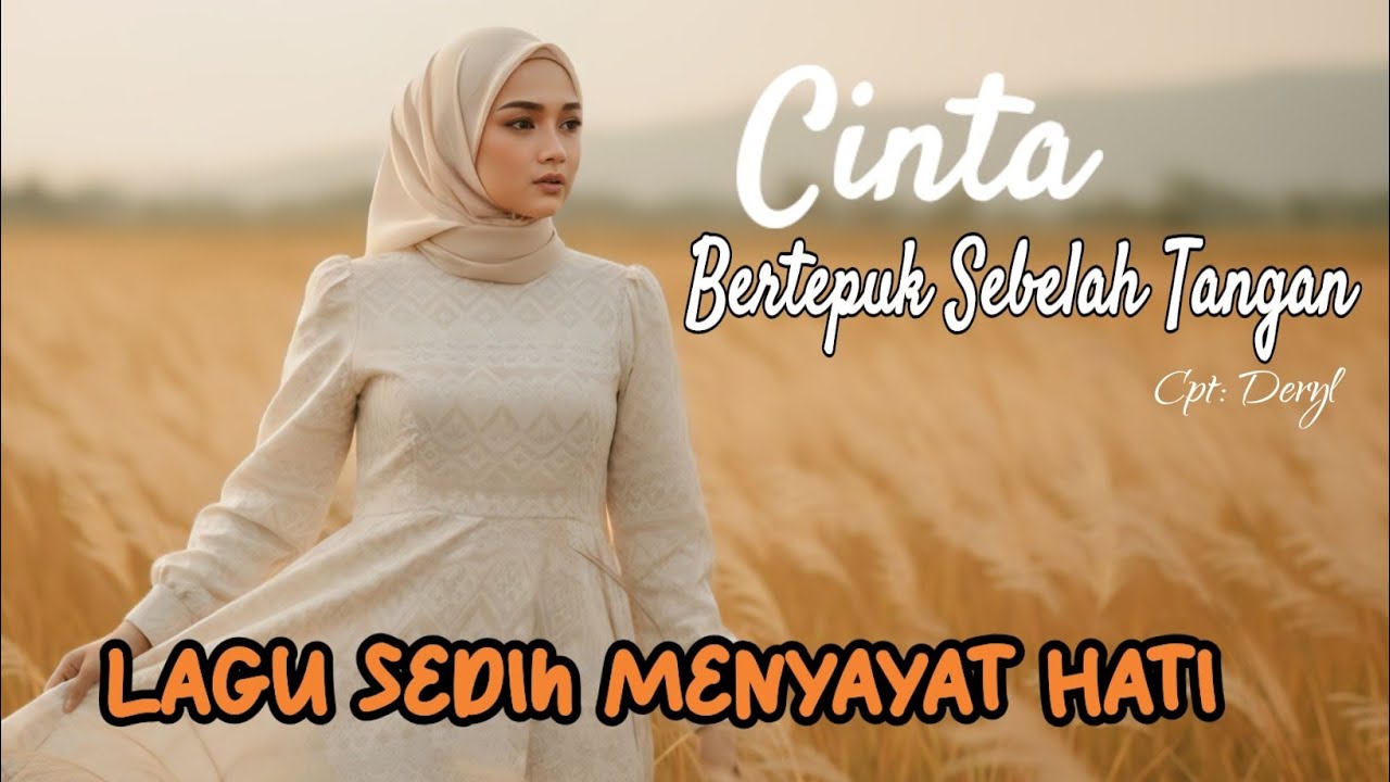 CINTA BERTEPUK SEBELAH TANGAN - Lagu Sedih Menyayat Hati (Oficial Lirik ...