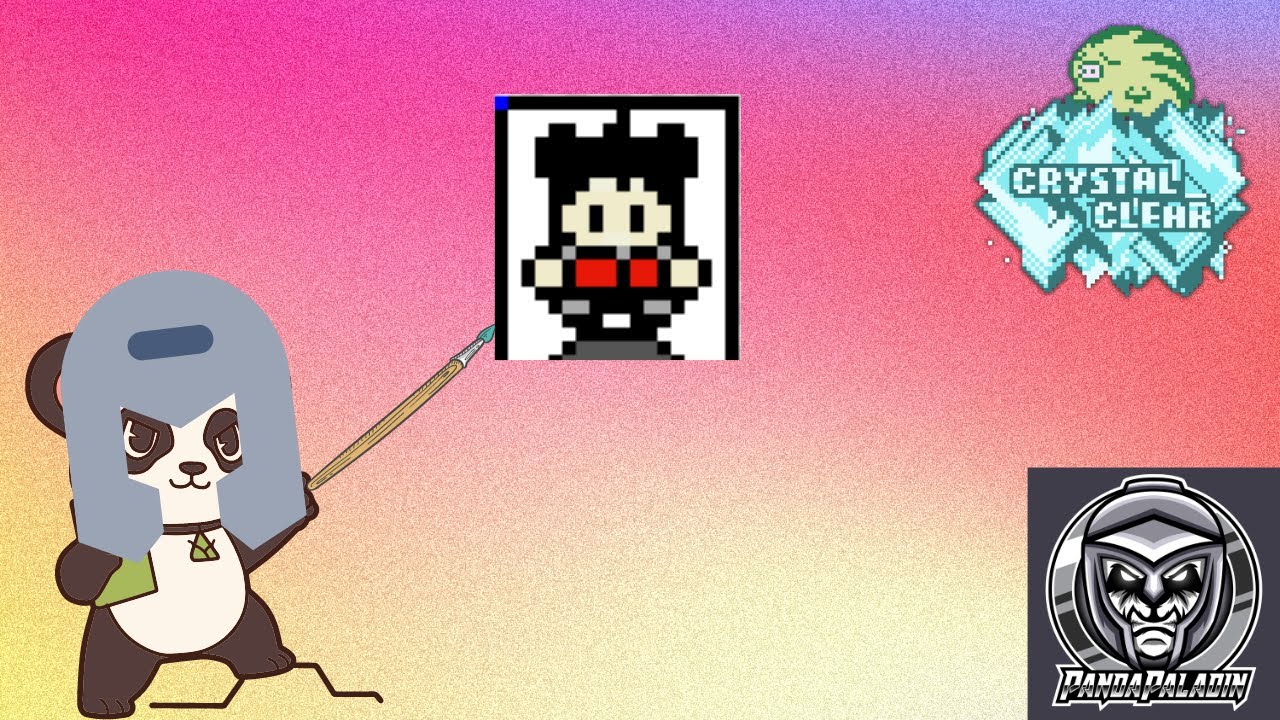 Painting a Custom Pokemon Trainer Sprite - YouTube