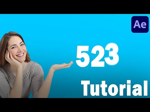 How to Create a Counting Animation in After Effects | Number Counter ...