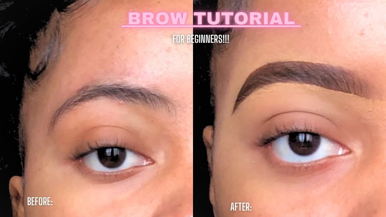 BEGINNER BROW TUTORIAL | Step-by-Step - YouTube
