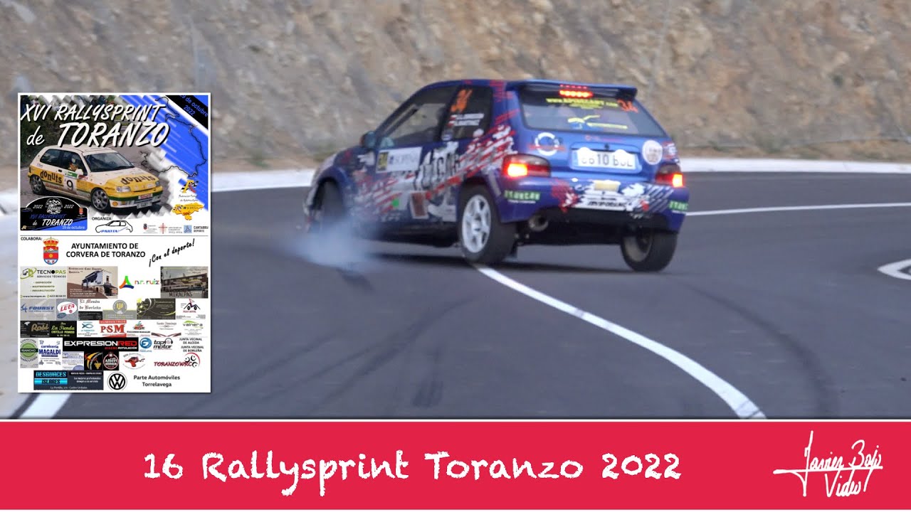 16 Rallysprint Toranzo 2022 - YouTube