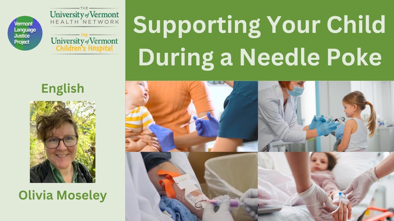 English: Supporting your child during a needle poke. - YouTube
