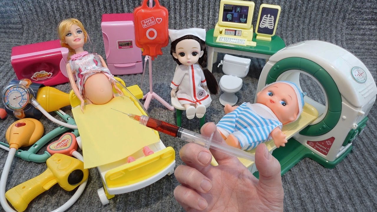 12 Minutes Satisfying with Unboxing Doctor toys, First aid game set ...