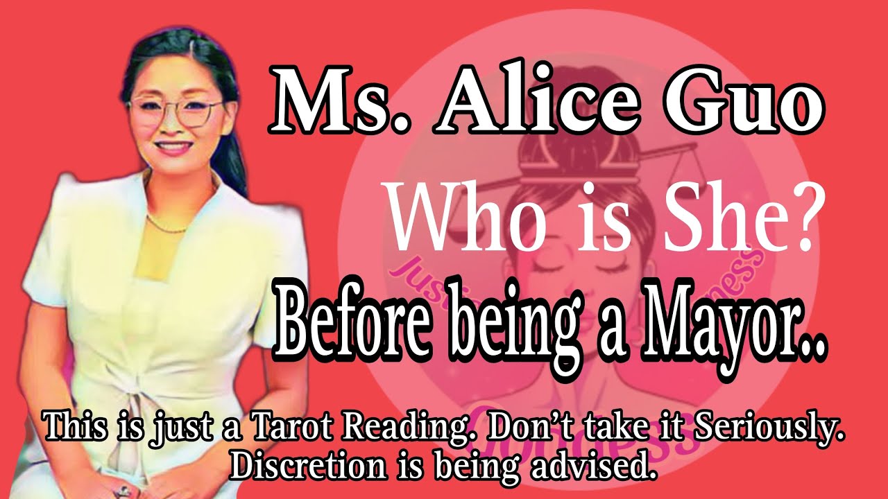 Exclusive Reading for Ms. Alice Guo👀please don't take it seriously 🙏🥰 ...
