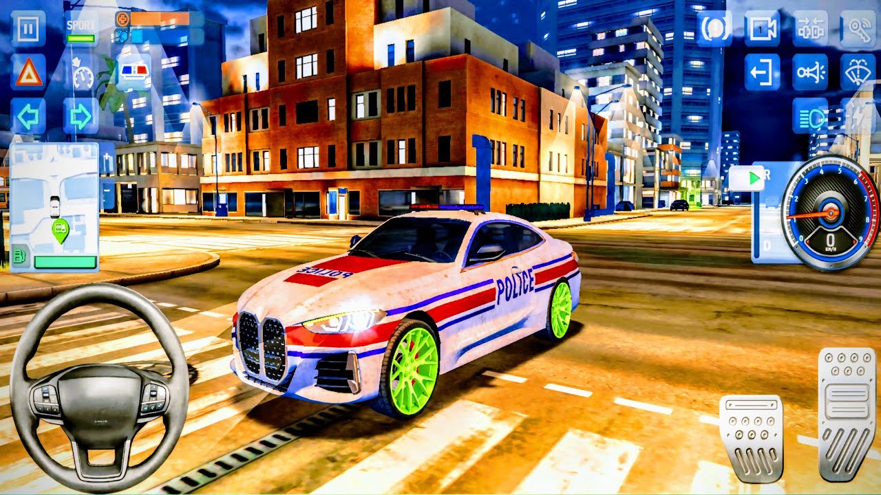 Bmw Officer Driving - Police Car Game | Car Simulator Gaming - YouTube
