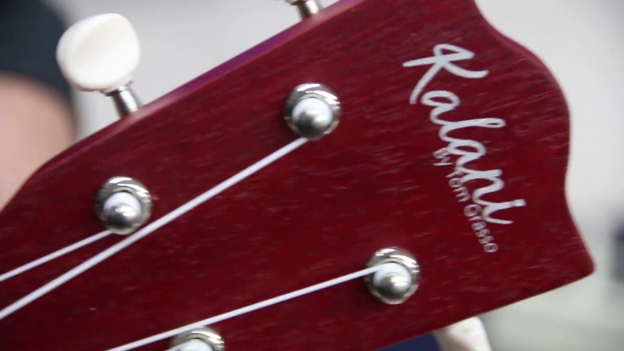 Demo Ukulele Soprano Kalany By TomGrasso - YouTube