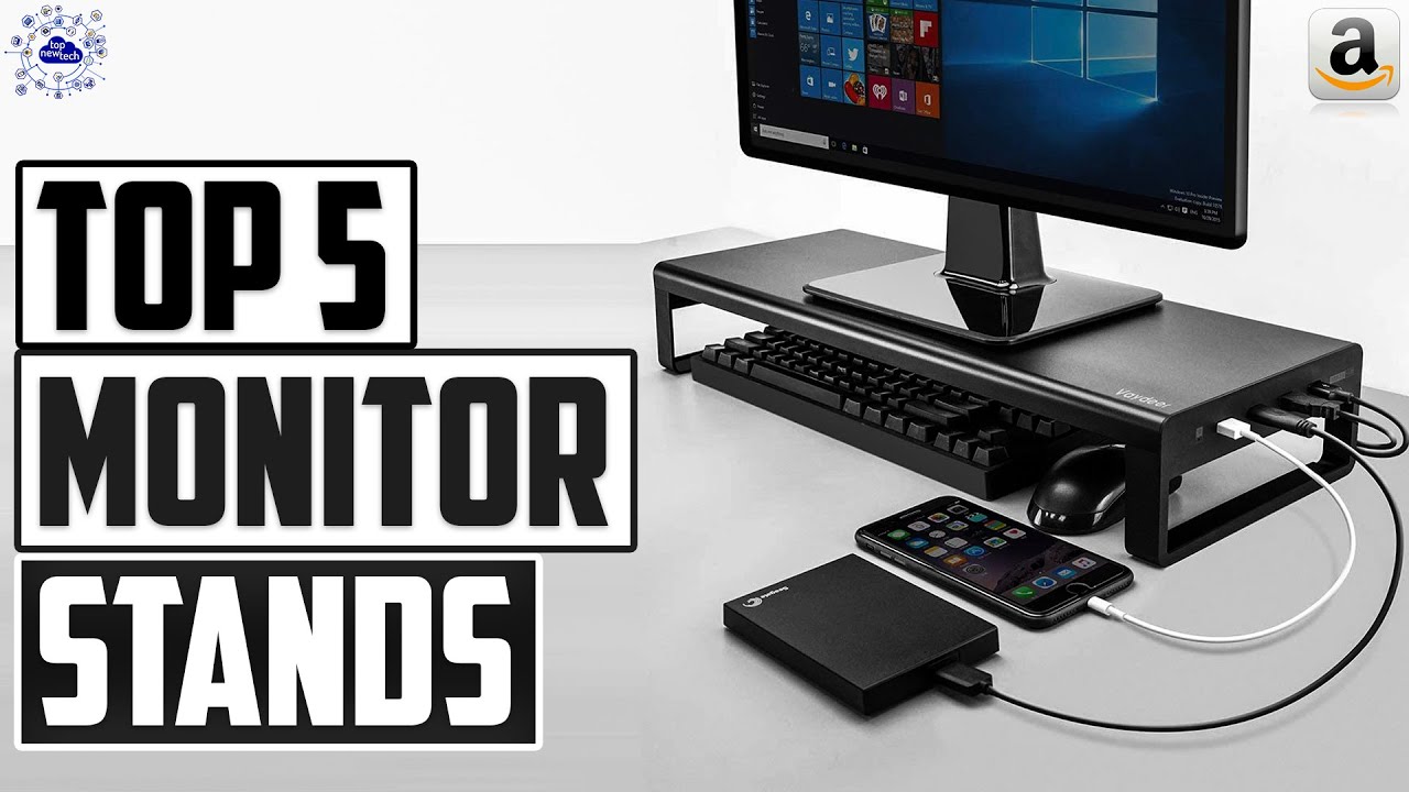 Best Monitor Stand [2022] - Top 5 Best Monitor Stands of 2022 - YouTube