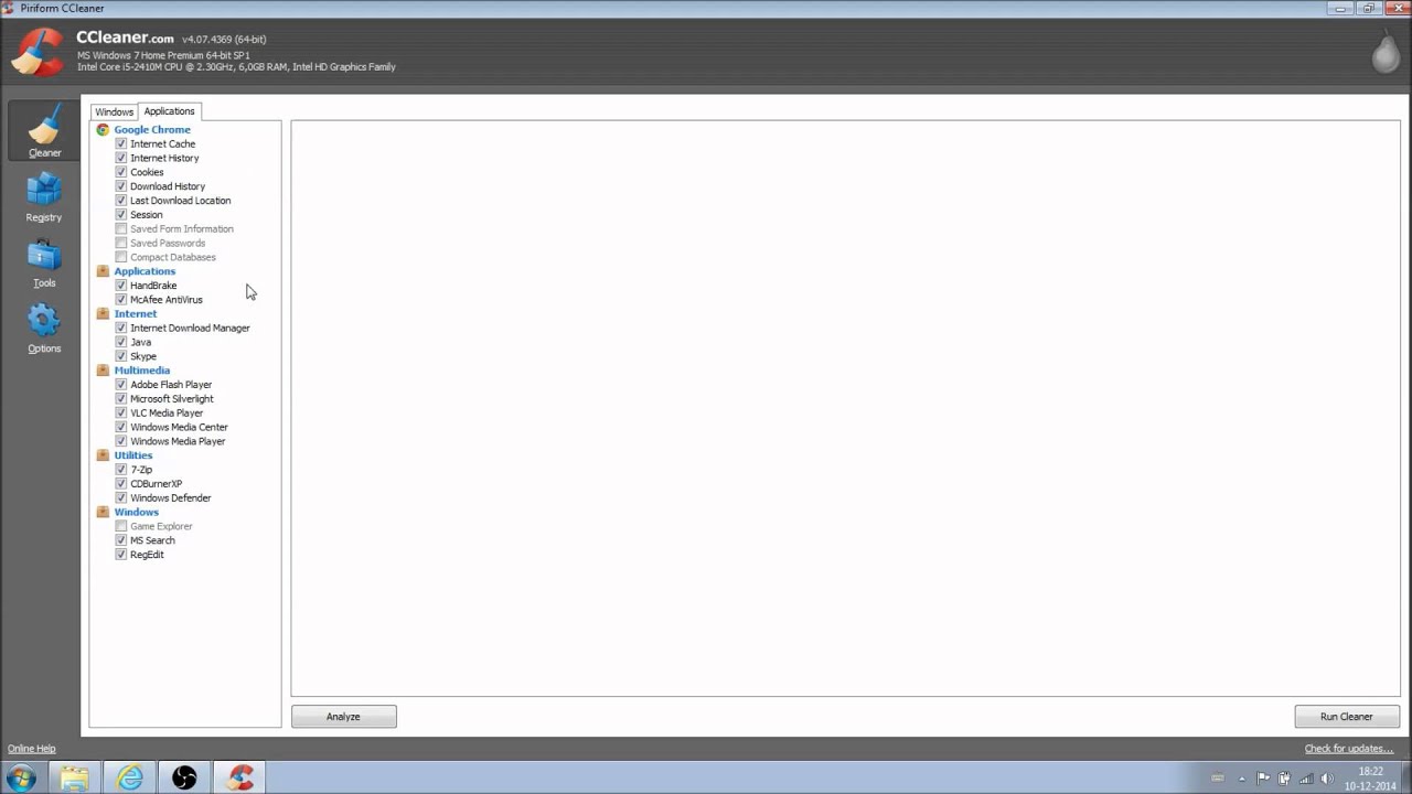 ccleaner Portable Tutorial - YouTube