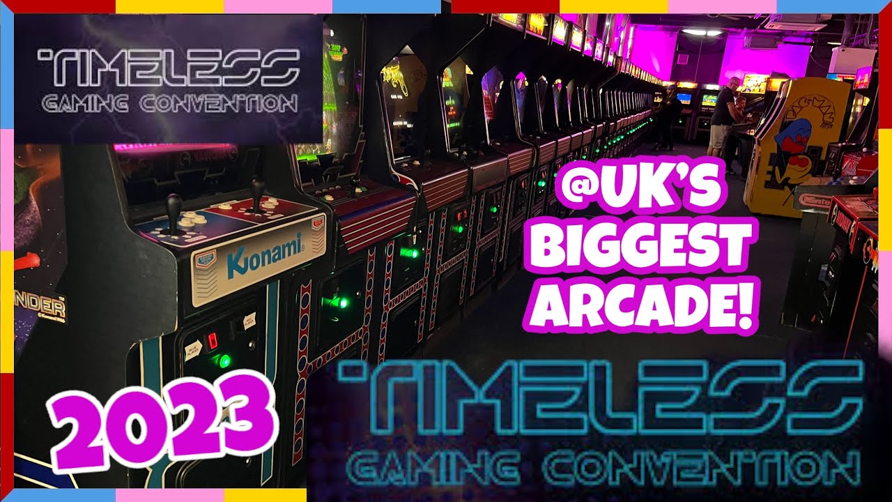 Timeless Gaming Convention 2023 - Arcade Club - BIGGEST ARCADE IN THE ...