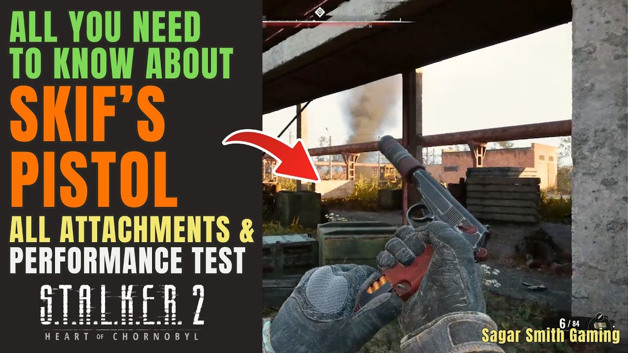 STALKER 2 Skif's Pistol's All Attachments Locations in the Early Game ...