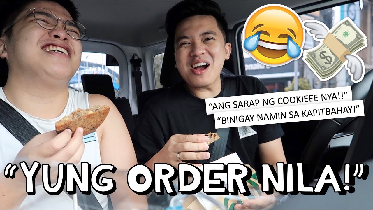 "LETTING THE PERSON IN FRONT OF US DECIDE WHAT WE EAT!!" 🤣👅 (PINOY ...
