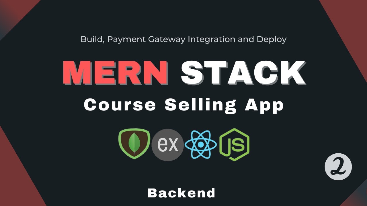 2 Mern Stack Project Course Selling App Backend Node Expressjs Mongoose Mongodb 2375