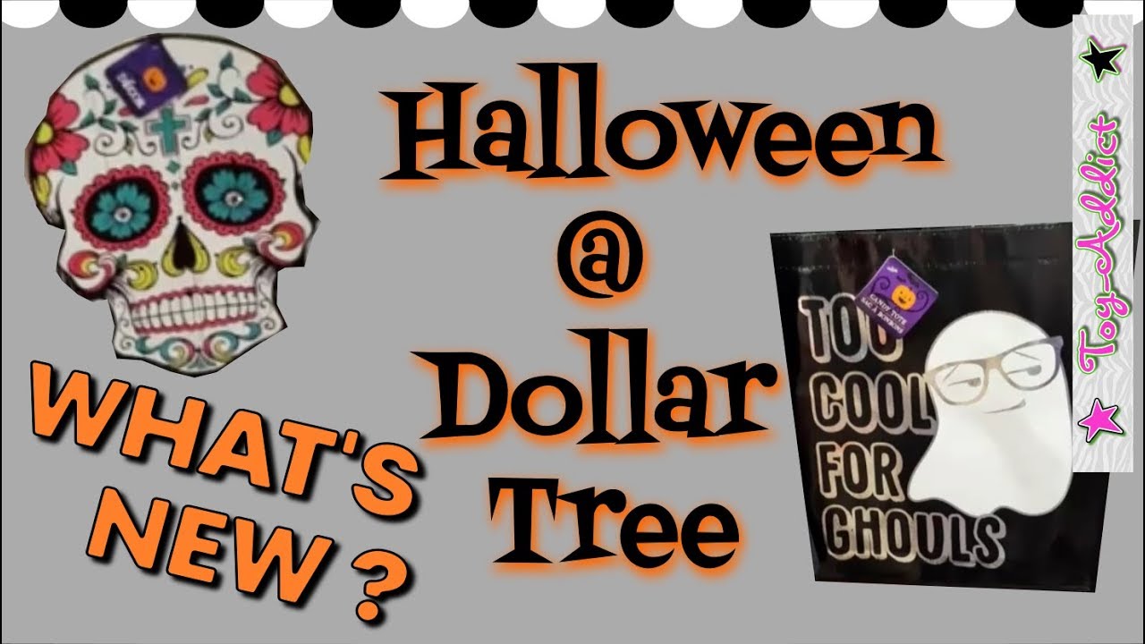 What's New for Halloween At Dollar Tree? ~ Toy-Addict - YouTube