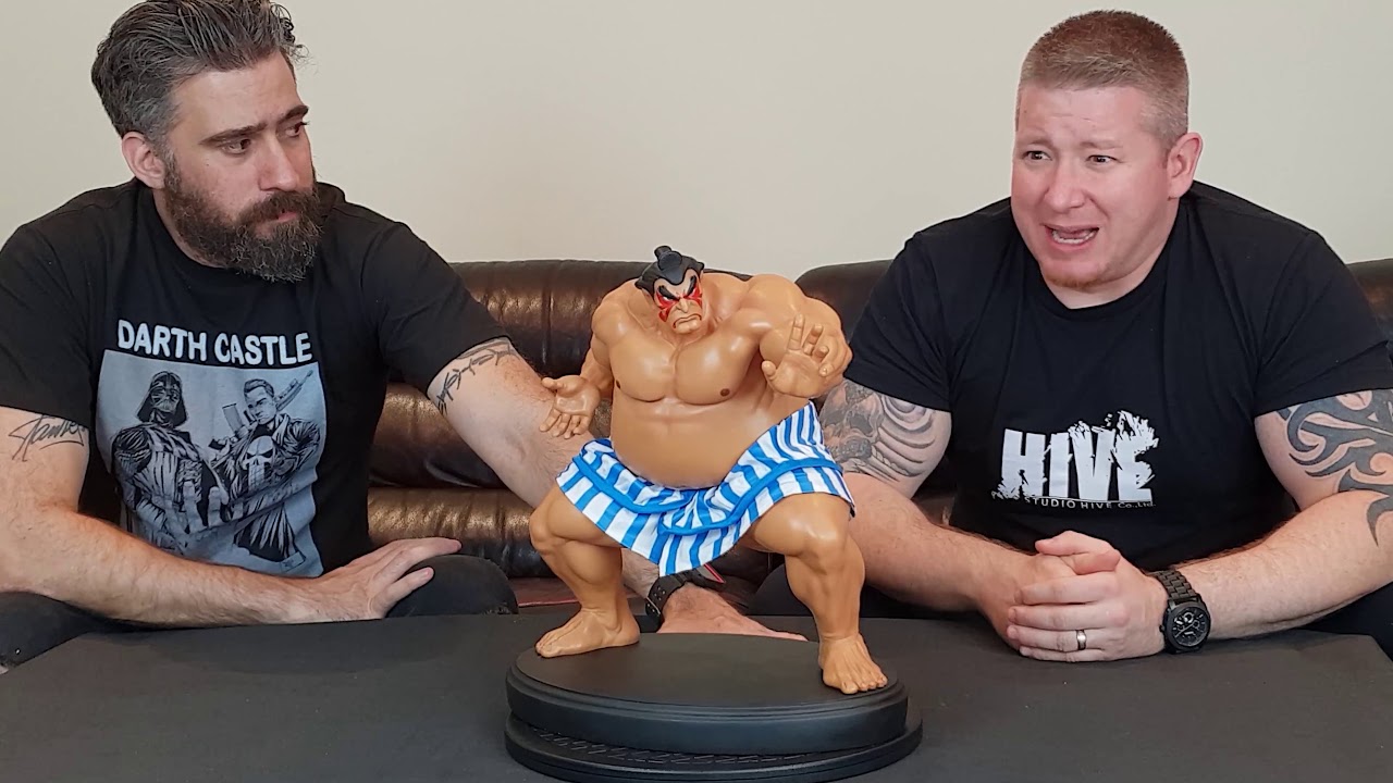 🔴 Street Fighter E Honda statue by Pop Culture Shock - Review - YouTube