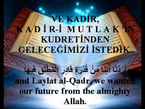 ABDULLAH MURAD ŞÜKRÜOĞLU HOCAEFENDİNİN RAMAZAN BAYRAMI TEBRİK MESAJI & ARABIC - ENGLISH