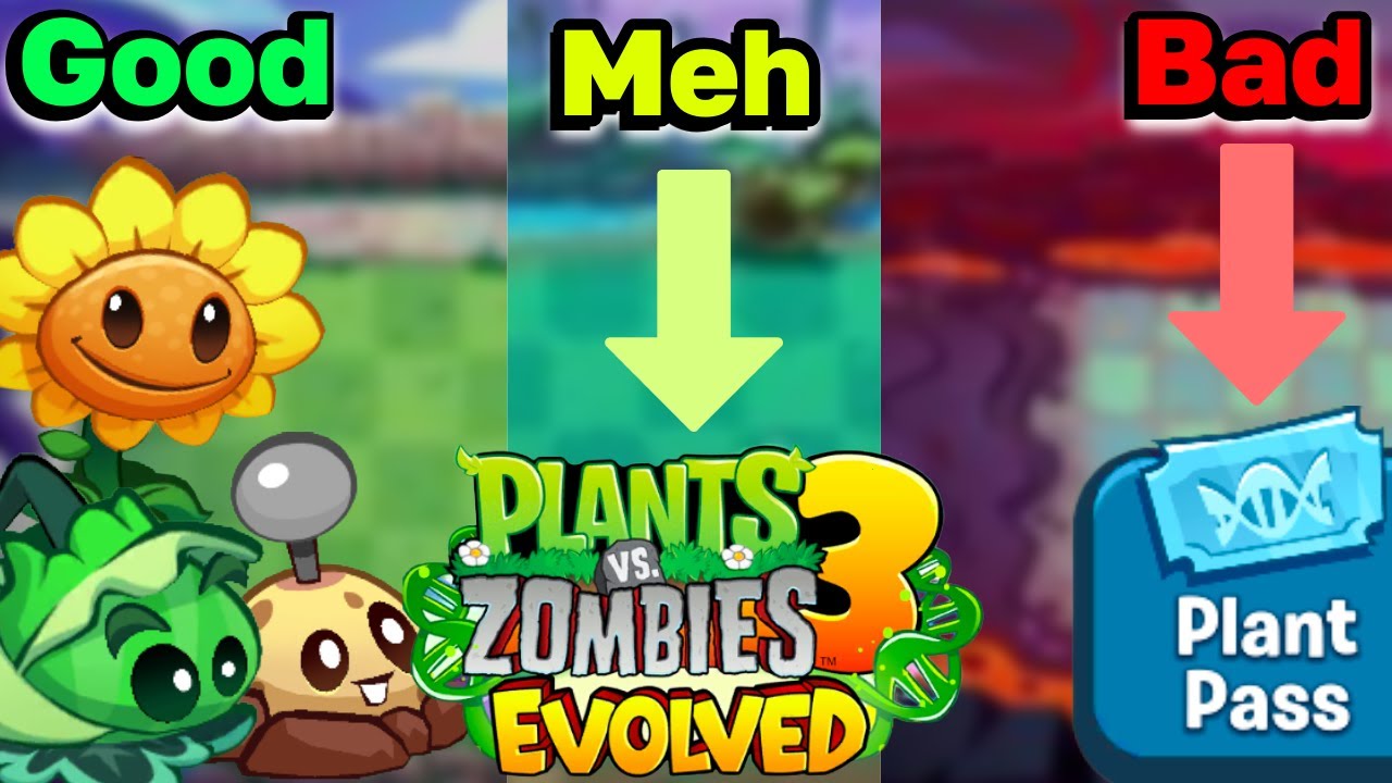 PvZ3 Evolved: The Good, The Meh, and The Bad!? - YouTube