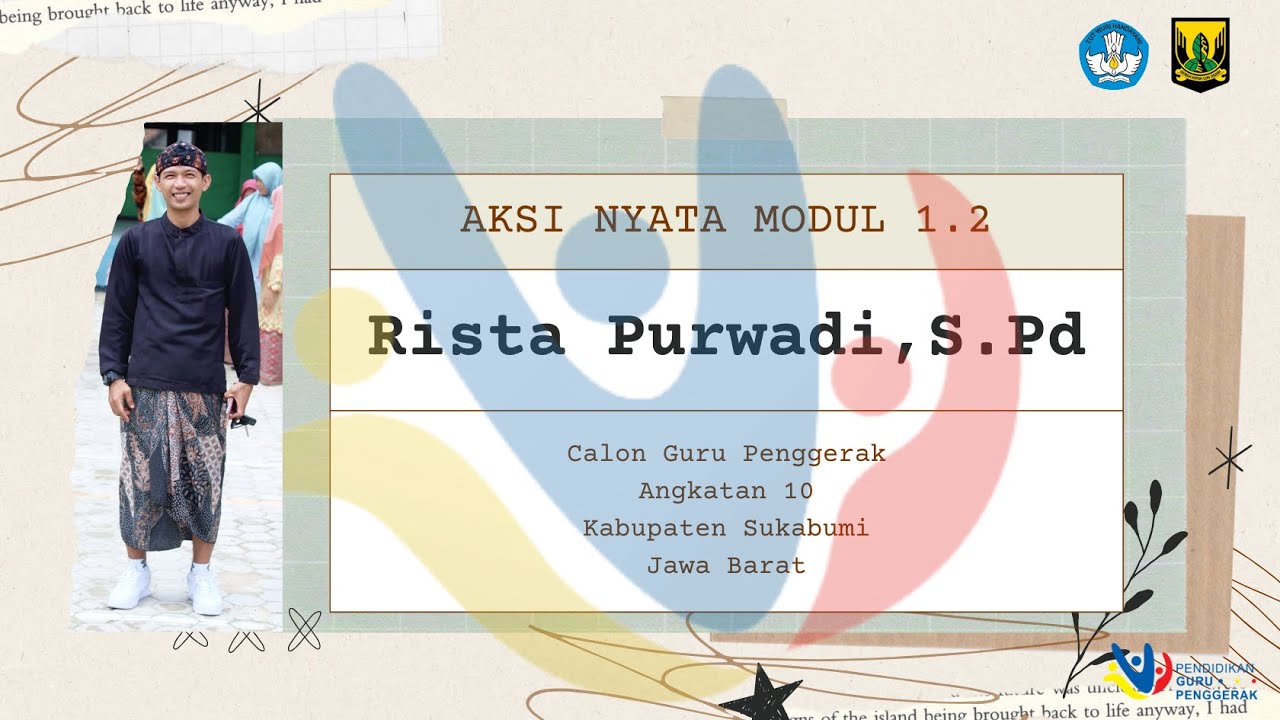 Aksi Nyata Modul 1.2 || Rista Purwadi, S.Pd || CGP A.10 - YouTube
