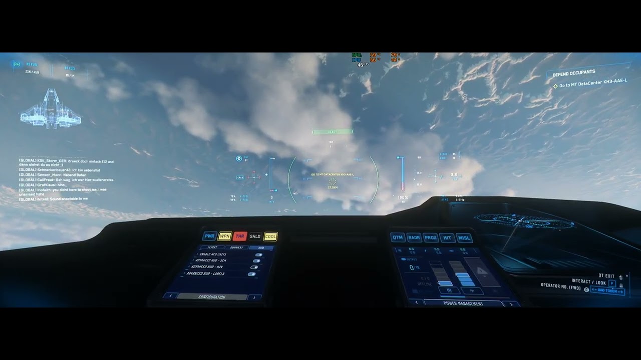 star citizen vanishing advanced hud bug - YouTube