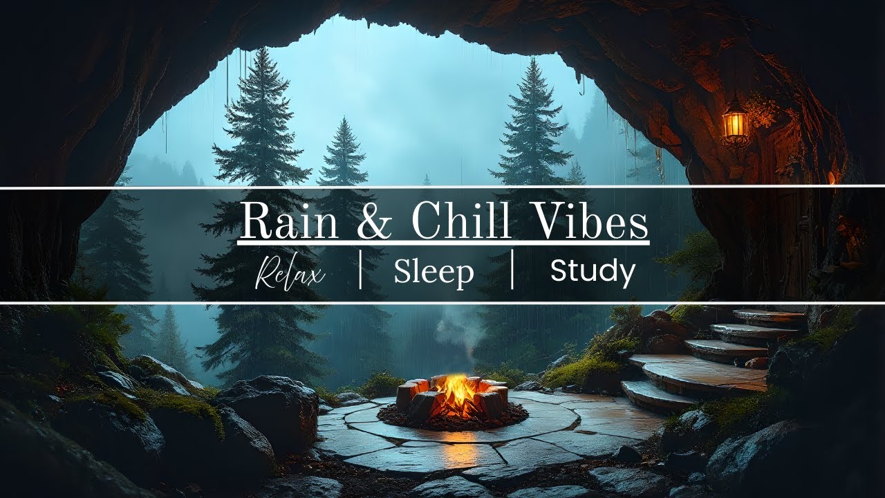 Thunderstorm in a Cave - Relax, Sleep, Study | Pure Ambience - YouTube