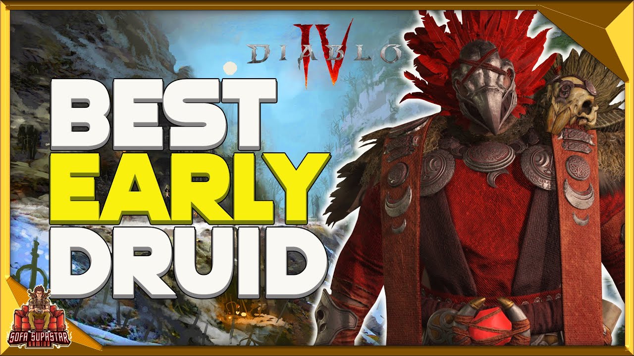 Diablo 4 Best Early Game Druid Build - Insanely Easy To Make Powerful ...