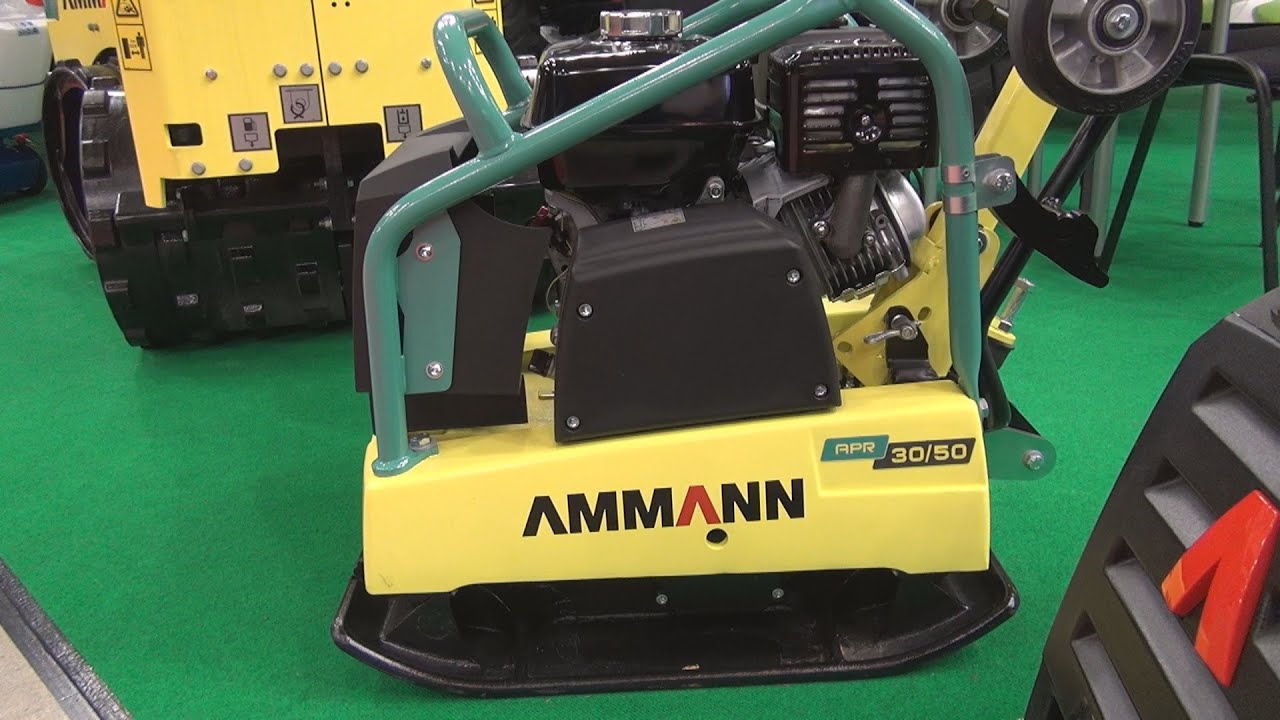 Ammann APF 30/50 Vibratory Plate (2023) Exterior and Interior - YouTube