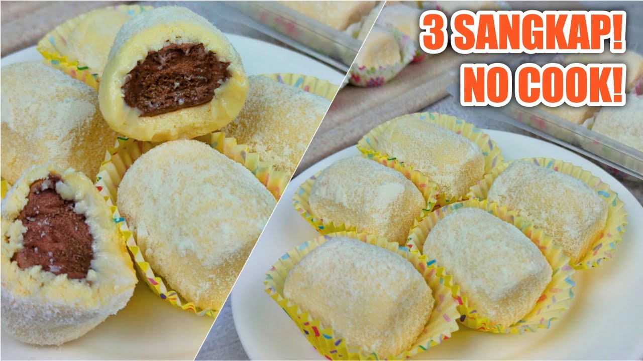 No Cook! 3 Ingredients Only! How To Make Pastimallows | Pastillas ...