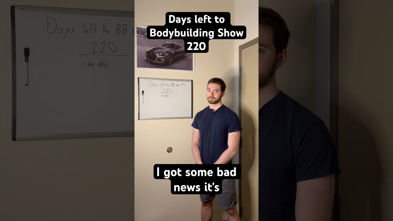 220 Days left to my second bodybuilding show! #bodybuilding #fitness # ...